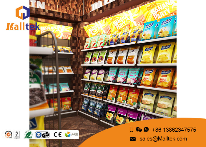 Custom Double Side Grocery Display Stand Racks Retail Store Rak ...